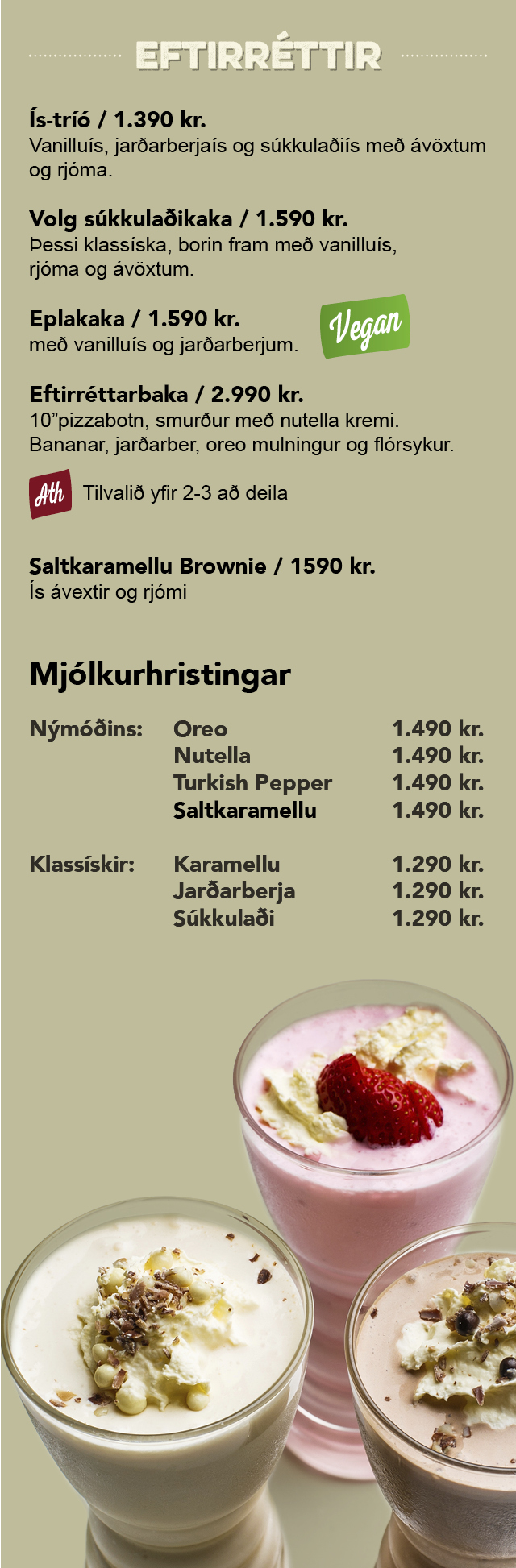 Matseðill Greifans | Greifinn